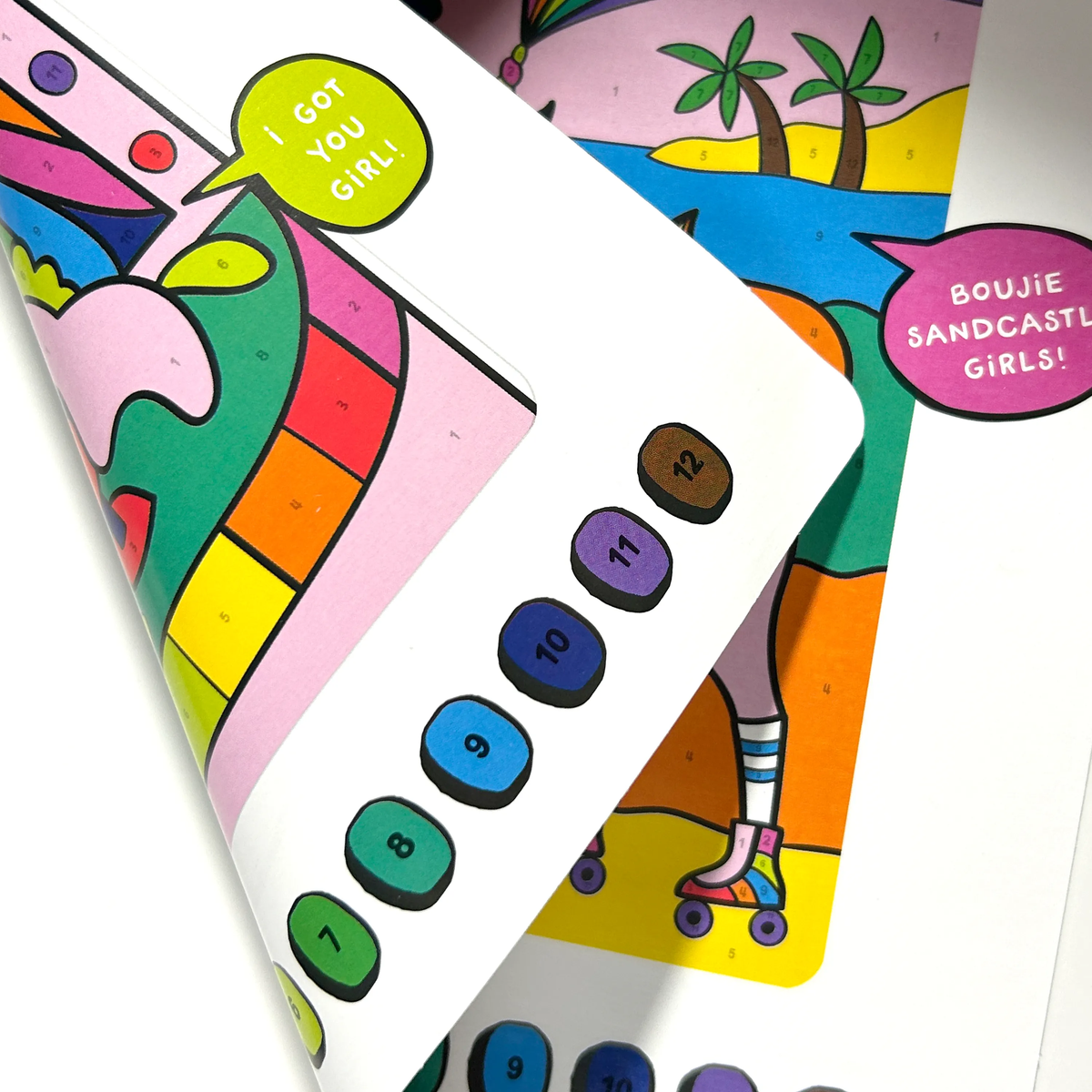 Colortopia Paint Marker By Number Kit - Unicorn Funland