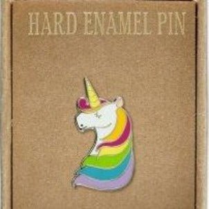 Enamel Unicorn Pin