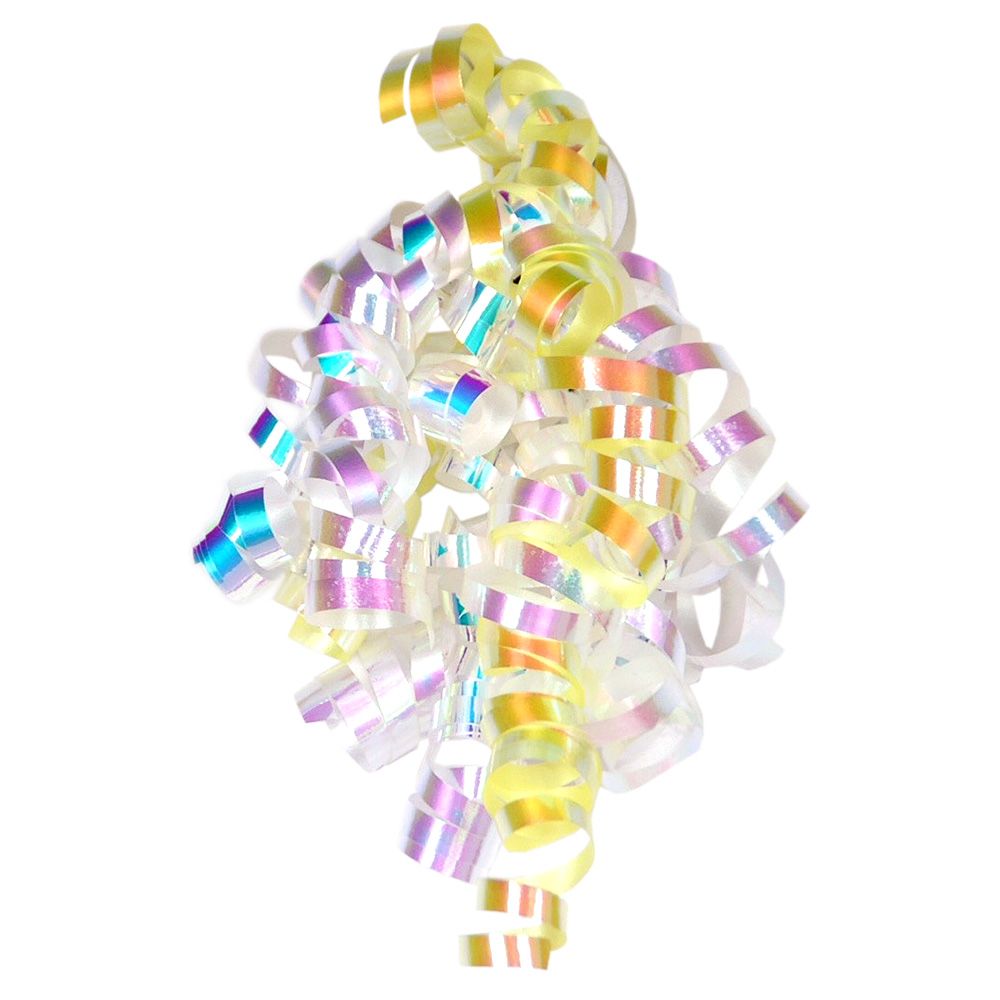 Ready Made Iridescent Curly Bow